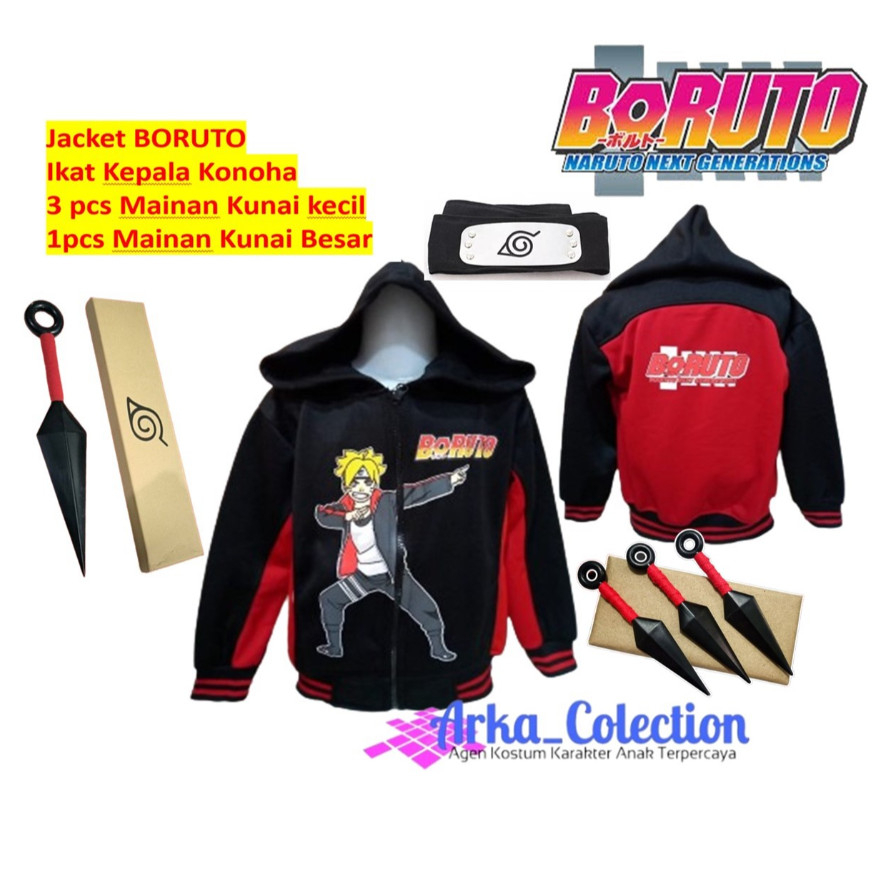 Jual Kostum NARUTO JACKET BORUTO lengkap | Shopee Indonesia