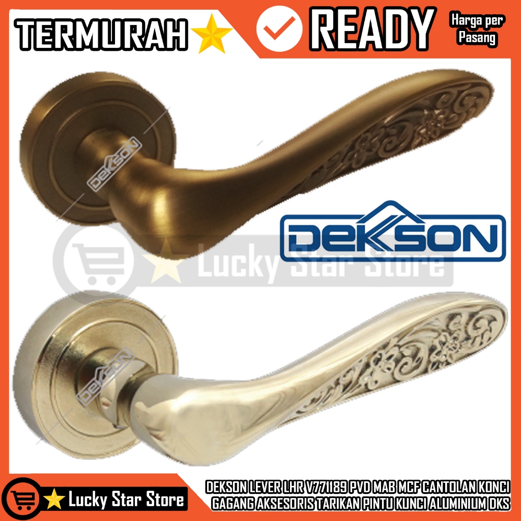 Jual Gagang Aksesoris Tarikan Pintu Dekson Handel Dekkson Lever LHR ...
