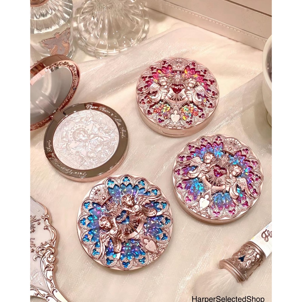 Jual Flower Knows Little Angel Collection Embossed Highlighter | Shopee ...