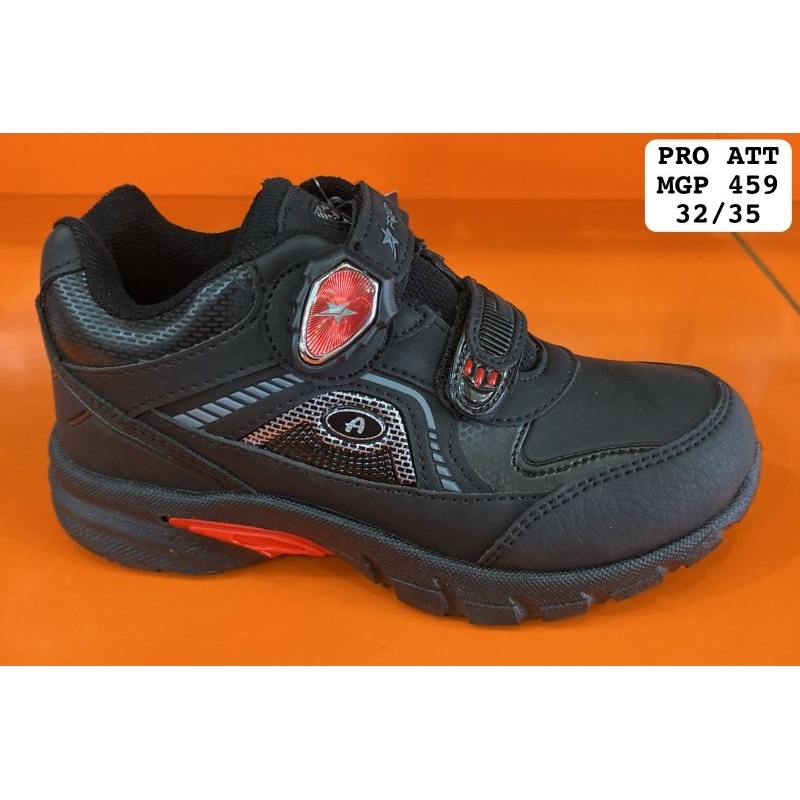 Jual SEPATU SEKOLAH PRO ATT FULL HITAM/ SEPATU SEKOLAH SD/ SEPATU ...
