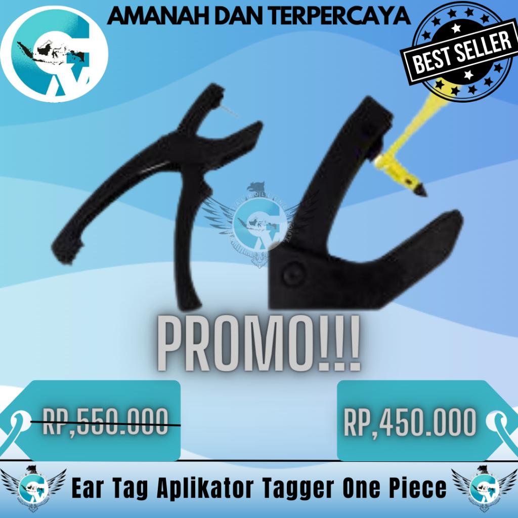 Jual RSO - Ear Tag Aplikator Tagger One Piece Praktis dan Durable PROMO ...