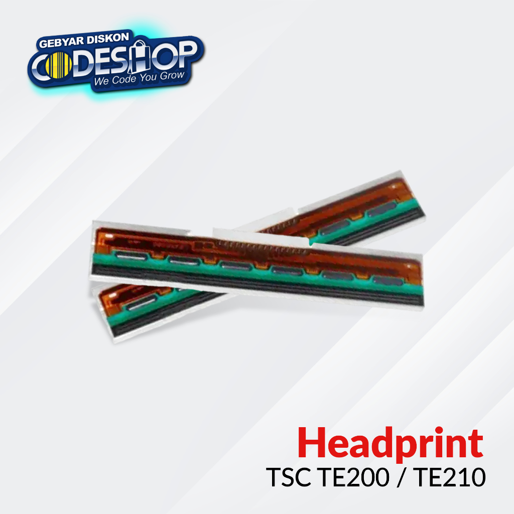 Jual Headprint Sparepart Printer TSC TE200 / TE210 Print Head Original ...