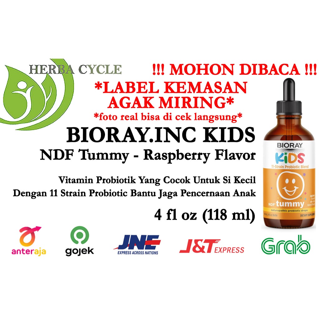 Jual Bioray Inc Kids NDF Tummy 118 ml Raspberry Flavor Vit Probiotik ... Jual Bioray Inc Kids NDF Tummy 118 ml Raspberry Flavor Vit Probiotik ...