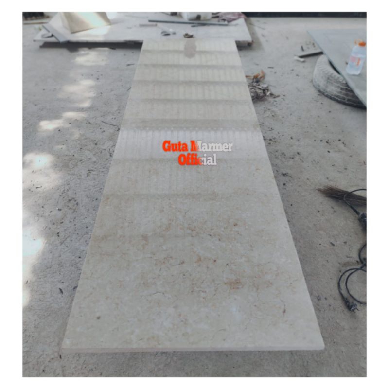 Jual Top Table || Daun Meja Batu Marmer Putih Glosy Mengkilat Ukuran ...