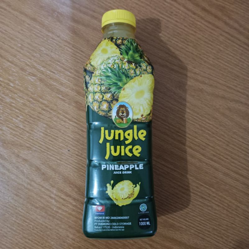 Jual Jungle Juice Pineapple 1 Liter Jus Nanas 1000 ml | Shopee Indonesia