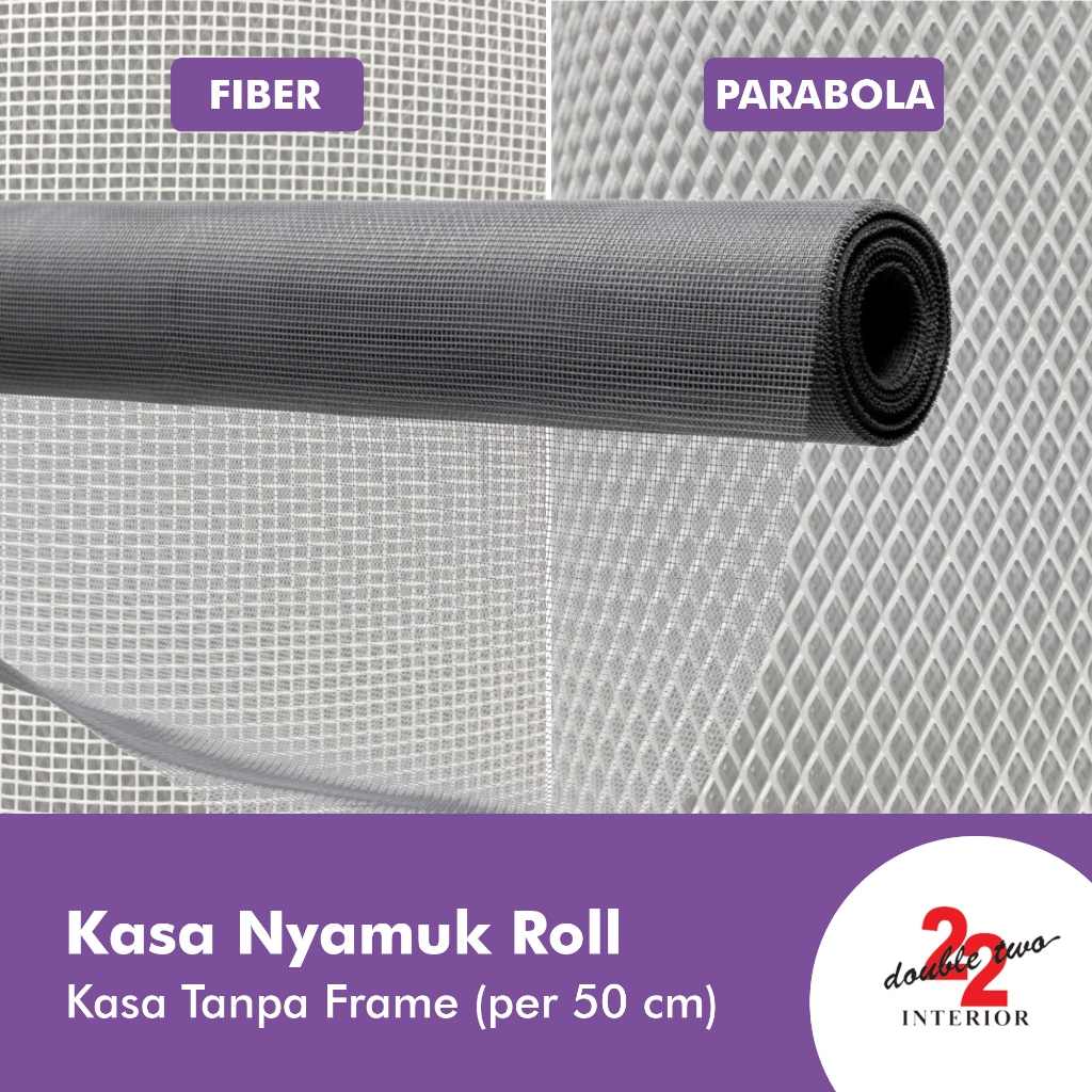 Jual Kasa Nyamuk Roll / Insect Screen / Bahan Fiber Fiberglass / Bahan ...