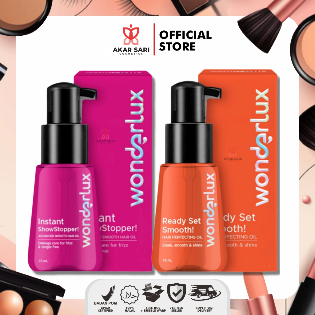 Jual WONDERLUX INSTANT SHOWSTOPPER HAIR PERFECTING OIL | READY SET ...