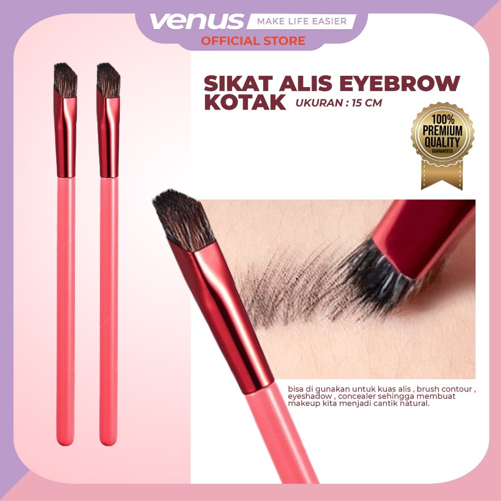 Jual VENUSJKT – Kuas Alis & Eyebrow Brush Serbaguna Sikat Alis ...