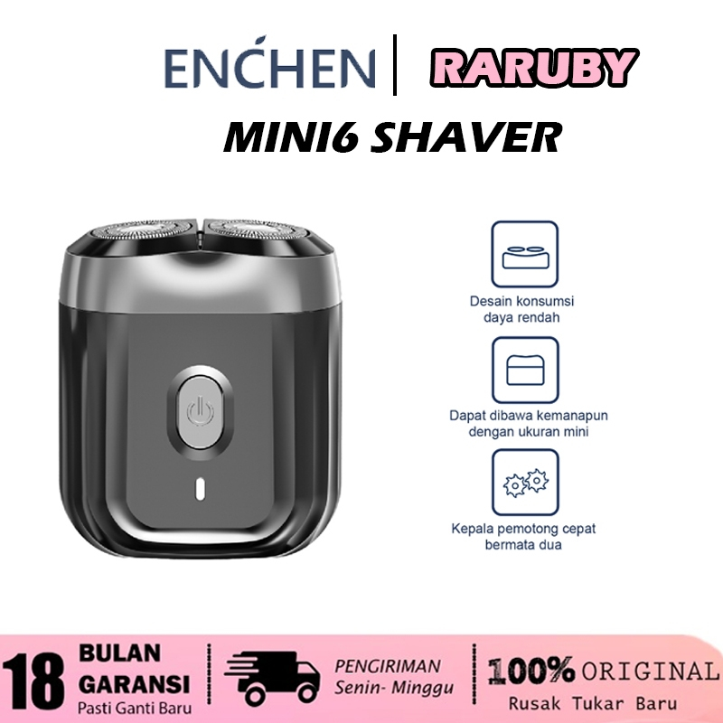 Jual ENCHEN Mini 6 Shaver Alat Pencukur Cukuran Jenggot Kumis Elektrik ...