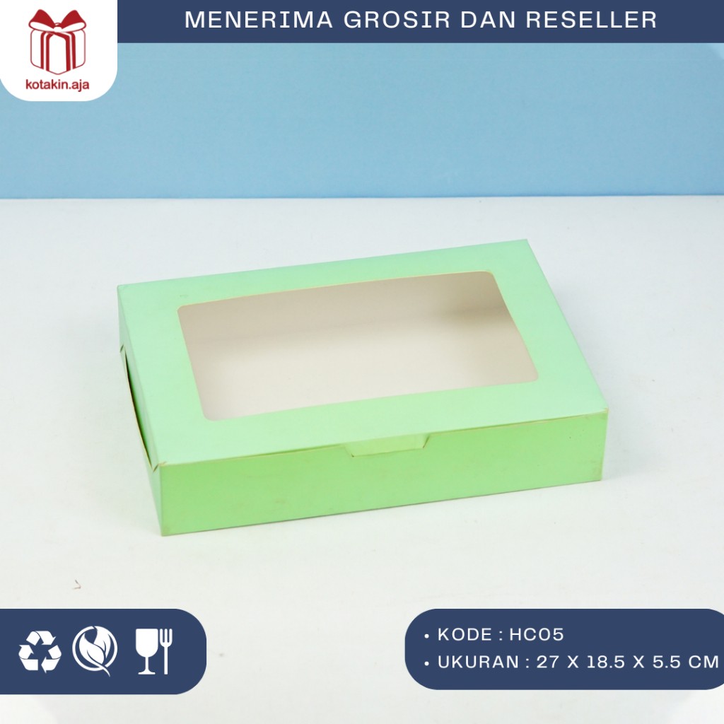 Jual Kotak Kue / Box Kue / Kotak Nasi / Box Nasi / Kotak Mika / Box ...