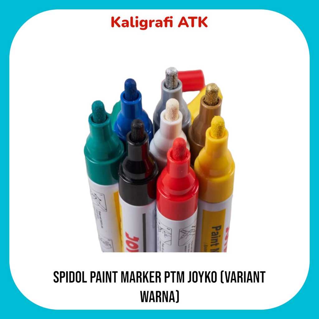 Jual Spidol Ban Cat Paint Marker PTM Joyko Original | Shopee Indonesia