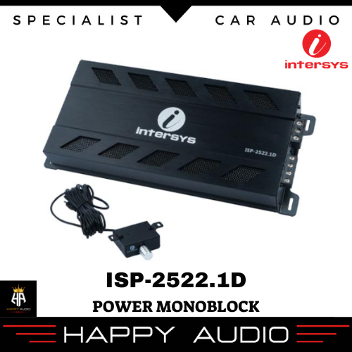 Jual Power Monoblock INTERSYS ISP-2522.1D Class D Audio Mobil Power ...