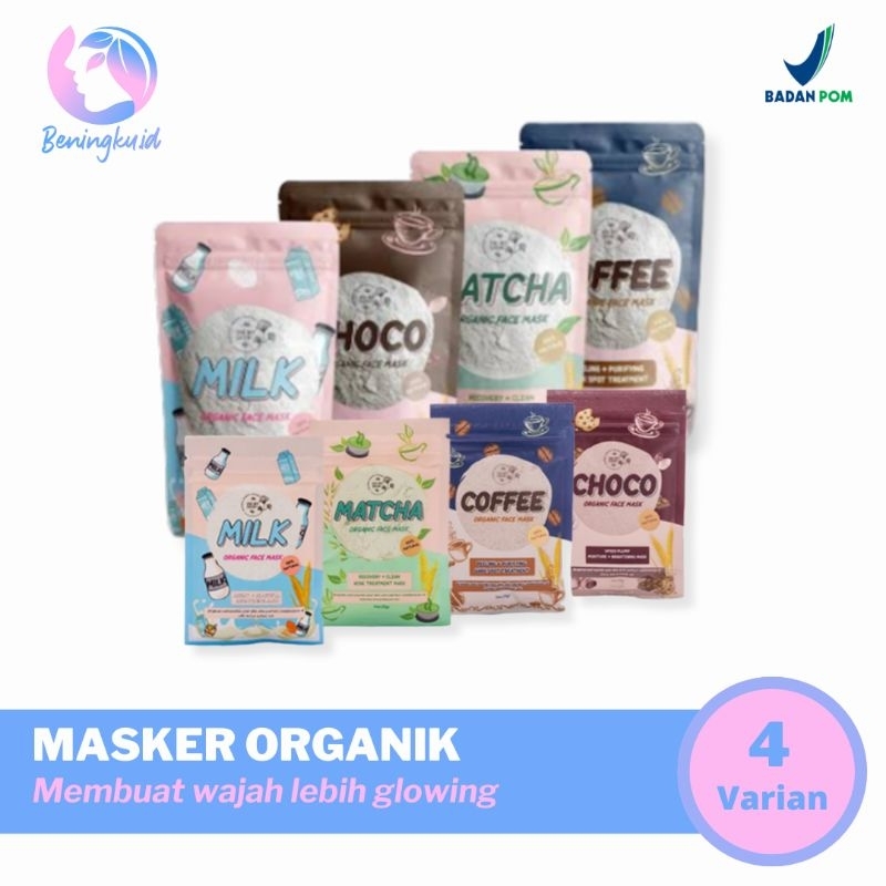 Jual Masker Organik Mini Size 25gr dan Full Size 65gr By Ohmyskin! Face Mask Masker Wajah Oh My ...