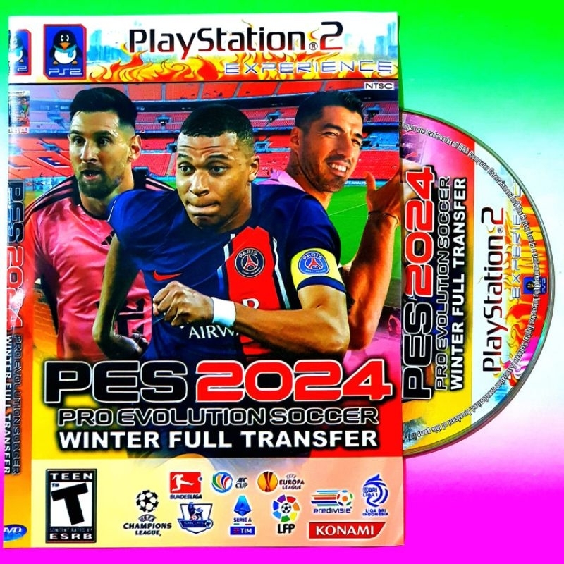 Jual KASET PS 2 BOLA PES 2024 PRO EVOLUTION SOCCER TERBARU UPDATE ...