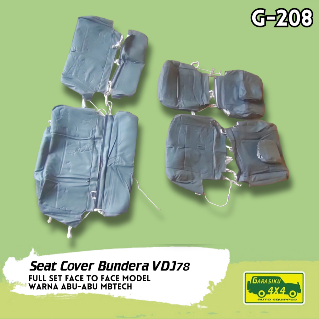 Jual SEAT COVER BUNDERA J78 FTF MB TECH ABU ABU | Shopee Indonesia