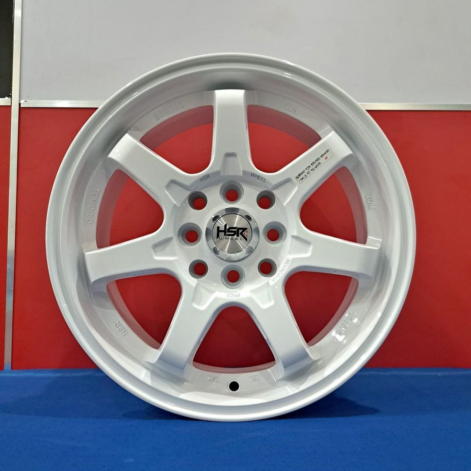 Jual Stock Terbatas Velg HSR Model Palang Ring 15 Hole 4X100-4X114.3 Cocok Untuk Mobil Jazz Brio ...