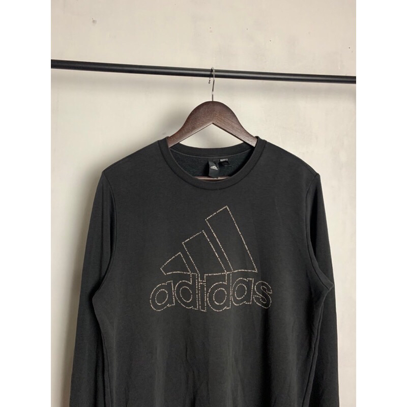 Jual CREWNECK ADIDAS LOGO BALOK | Shopee Indonesia