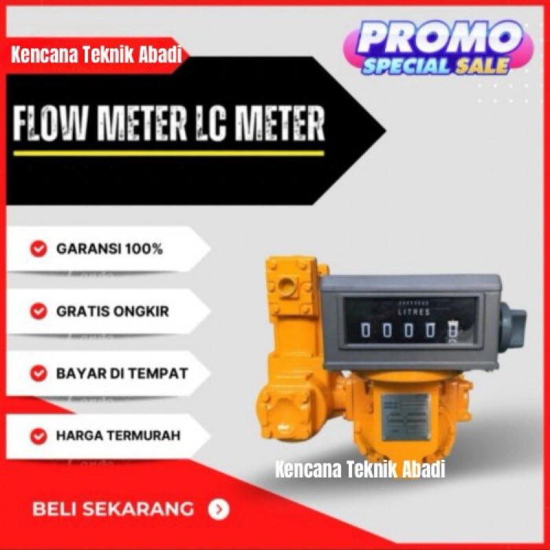 Jual Flowmeter LC China | Oil Flow meter Flow control Solar 225LPM 1 ...