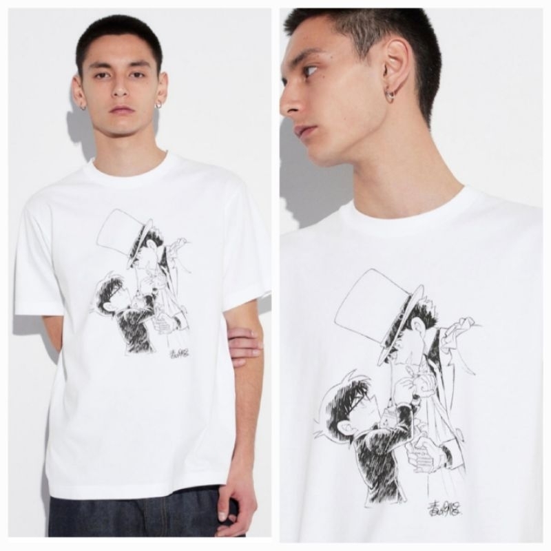 Jual UNIQLO KAOS UT DETECTIVE CONAN PUTIH BARU ASLI ORIGINAL | Shopee ...