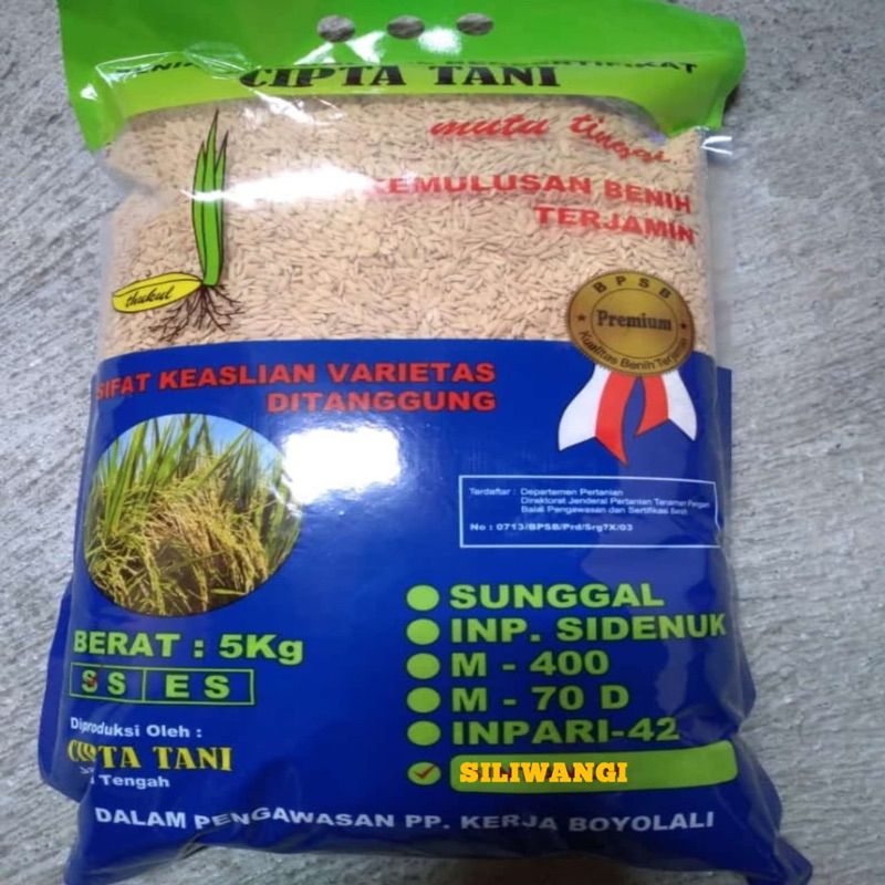 Jual Benih padi siliwangi 5kg | Shopee Indonesia