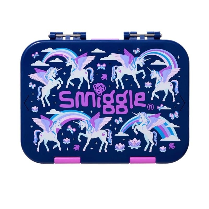 Jual Ta Ransel Smiggle Unicorn Purple Set (Bag, Pencil Case, Lunchbax ...