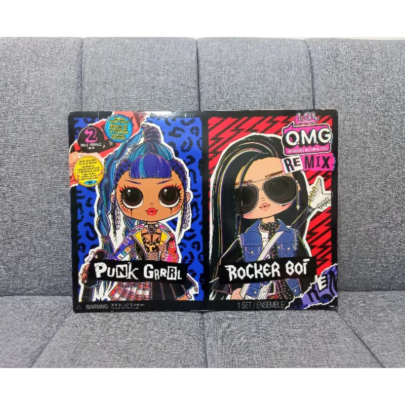 Jual LOL Surprise OMG Remix Punk Grrrl & Rocker Boi 1 Set (Ensemble ...