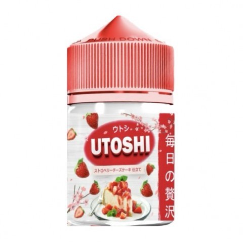 Jual UTOSHI Strawberry Cheesecake Frebase 60ML | Shopee Indonesia
