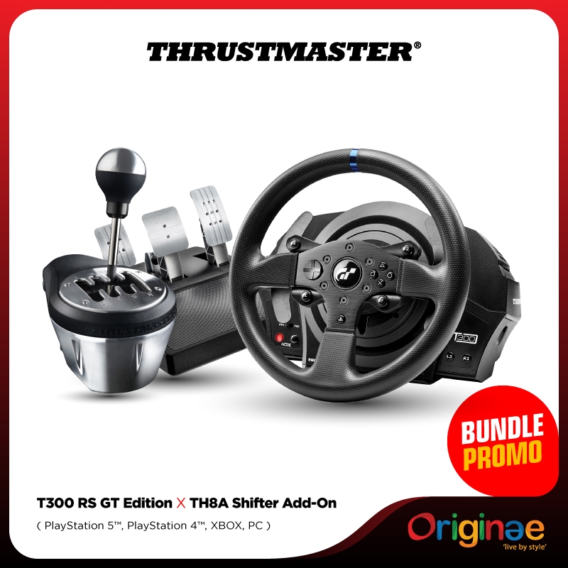 Jual [BUNDLE] Thrustmaster T300 RS GT Edition + TH8A Shifter | Shopee Indonesia