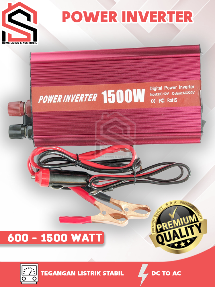 Jual Power Inverter Untuk Listrik 220 Volt DC to AC Highquality Power Inverter DC to AC 220 Volt ...