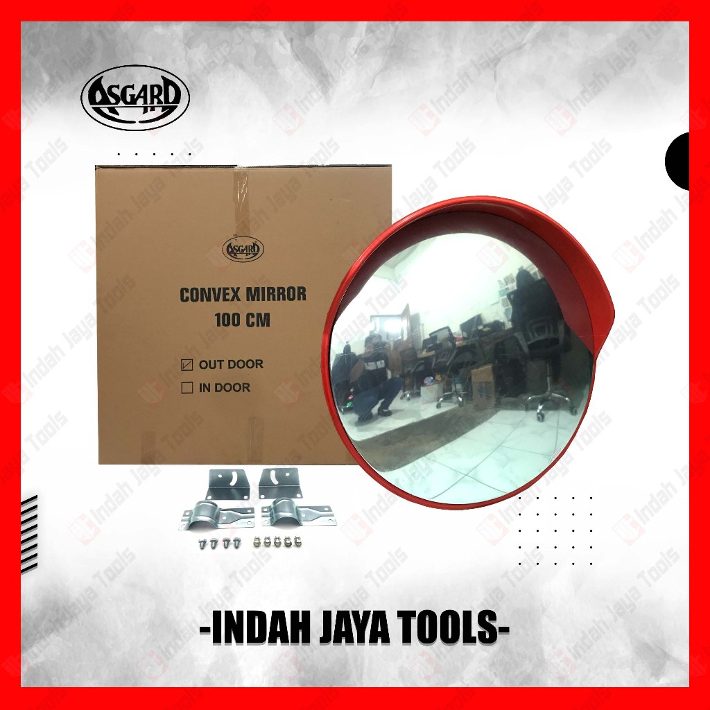Jual Convex Mirror 100 cm Kaca Cermin Cembung Simpang Jalan Indoor ...