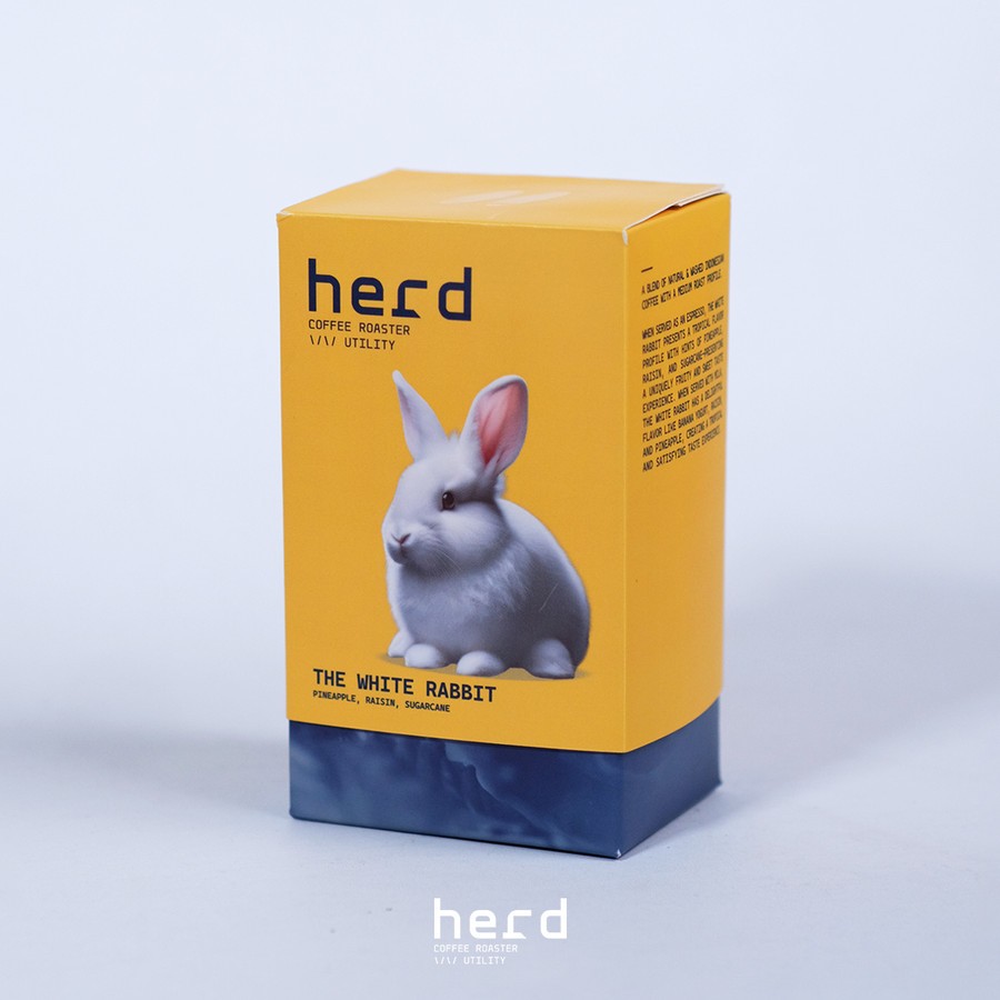 Jual Biji Kopi The White Rabbit Espresso Roast 200 gr Specialty Arabica ...