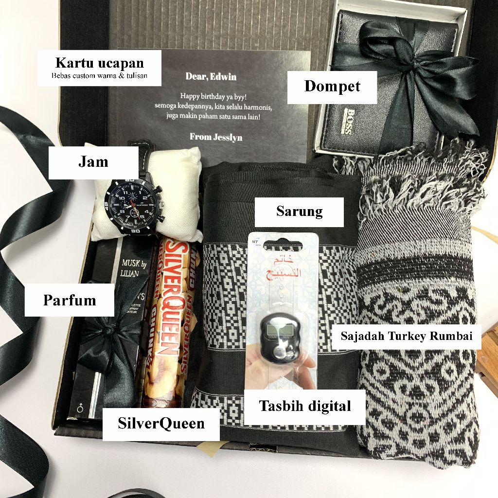 Jual Kado Hampers Gift Box Cowok / Paket Ulang Tahun Untuk Cowok Ultah ...