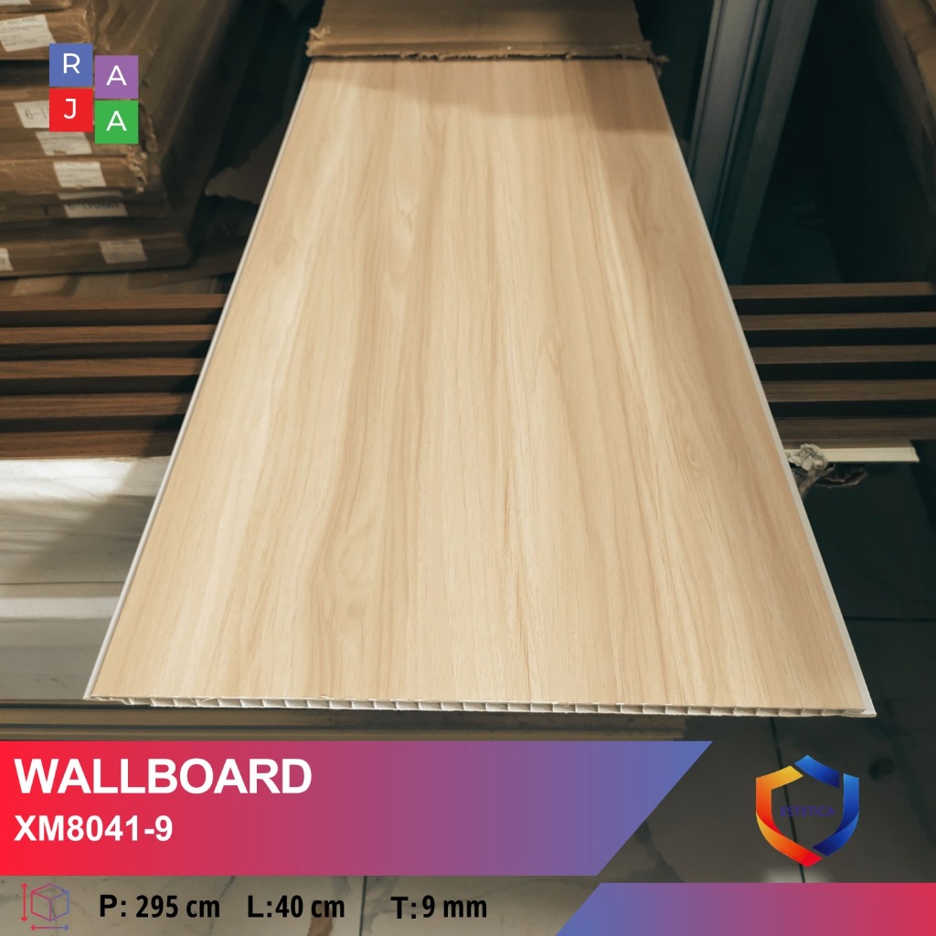 Jual Wallboard Panel PVC Marmer Kayu Hiasan Dinding Lebar 40 cm Panjang ...