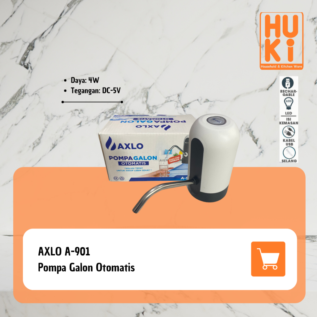 Jual Pompa Galon Air Otomatis AXLO A-901 | Shopee Indonesia