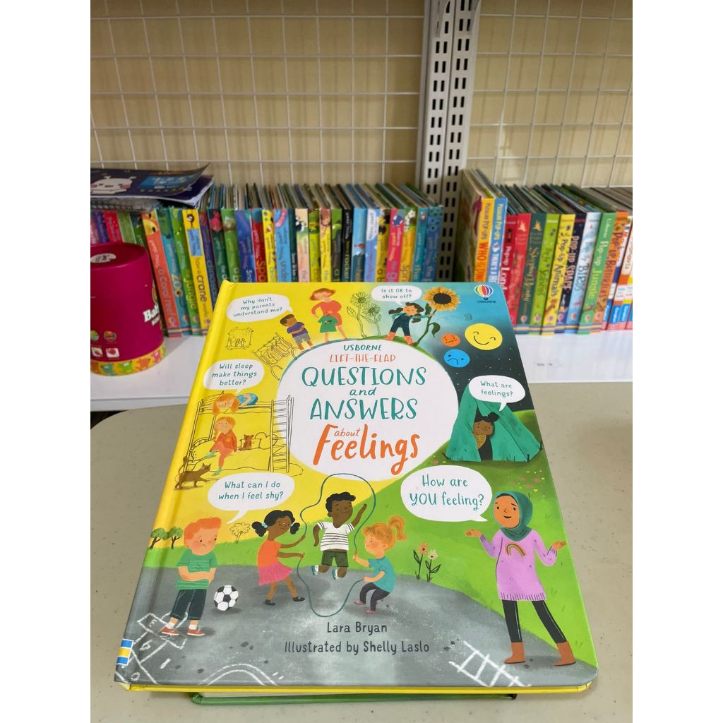 Jual Feelings Questions and Answers Board Book with Flaps Hard Cover to ...