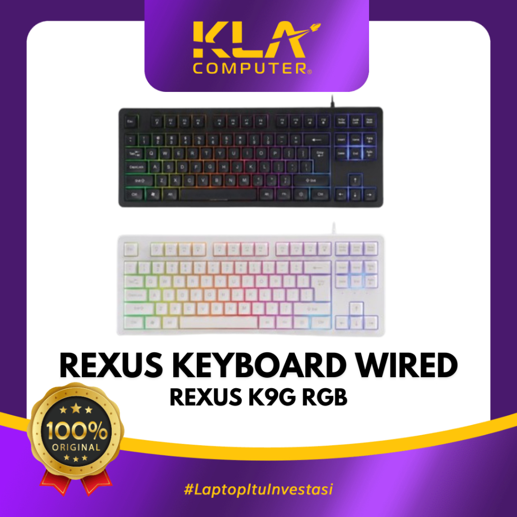 Jual Rexus K9G Keyboard Fortress | Shopee Indonesia