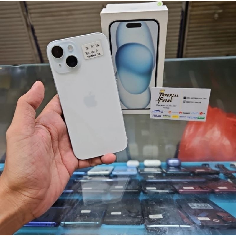 Jual iphone 15 256 resmi second | Shopee Indonesia
