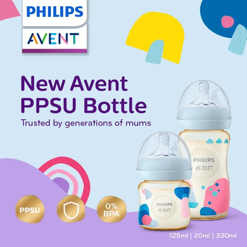 Jual Philips Avent Natural PPSU Twin Bottle 125ml & 260ml (1 Pack = isi 2 Botol) | Botol Susu ...