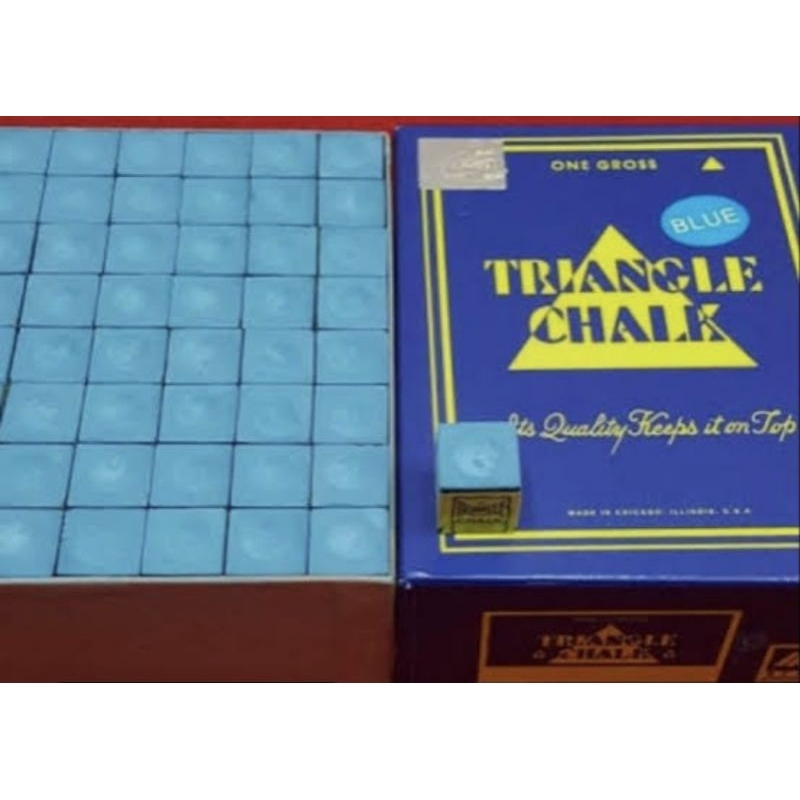 Jual Chalk Triangle billiard chalk kapur biliar | Shopee Indonesia