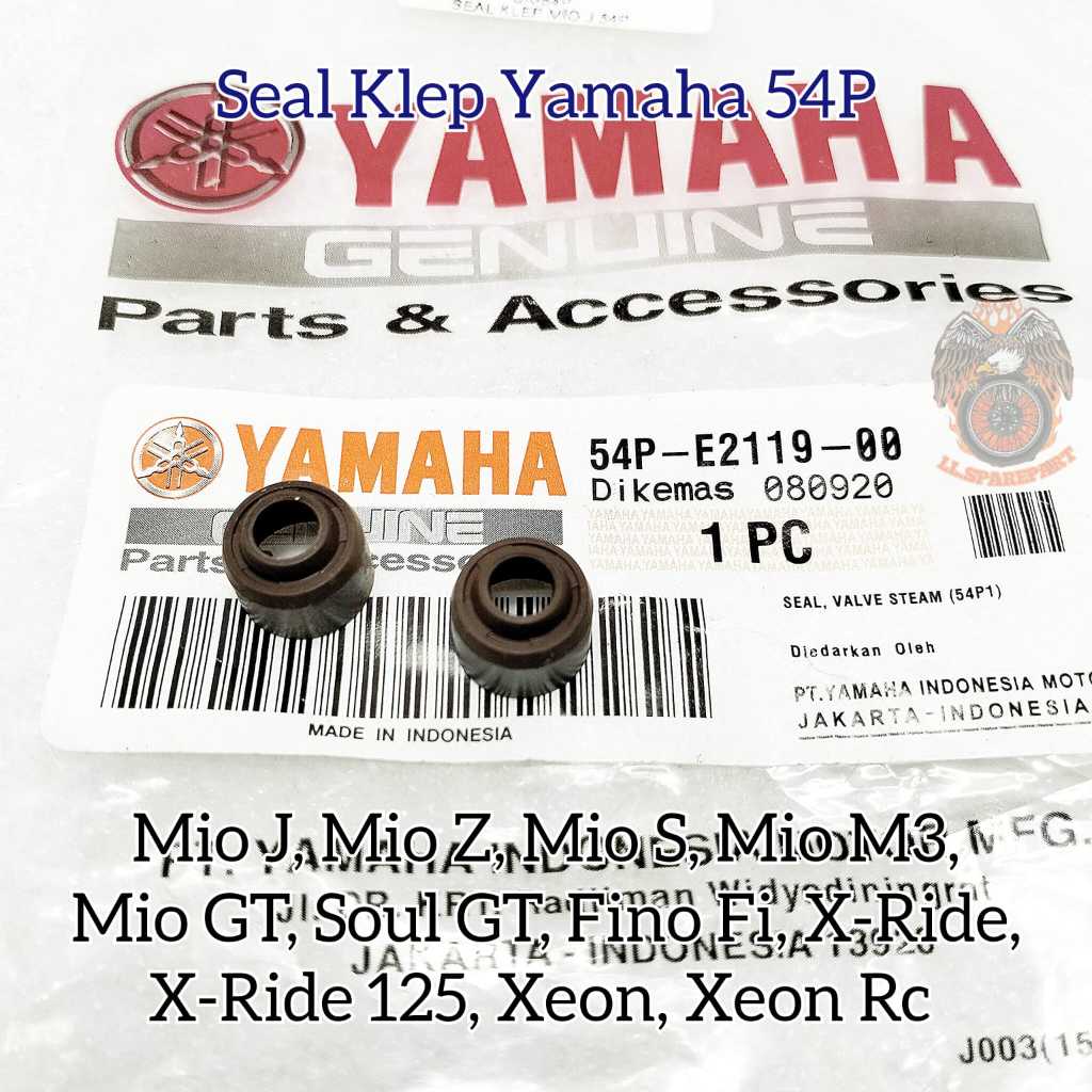Jual SEAL SIL KLEP YAMAHA 54P ASLI ORIGINAL PRESISI MIO J MIO S MIO Z MIO M3 MIO GT SOUL GT FINO ...