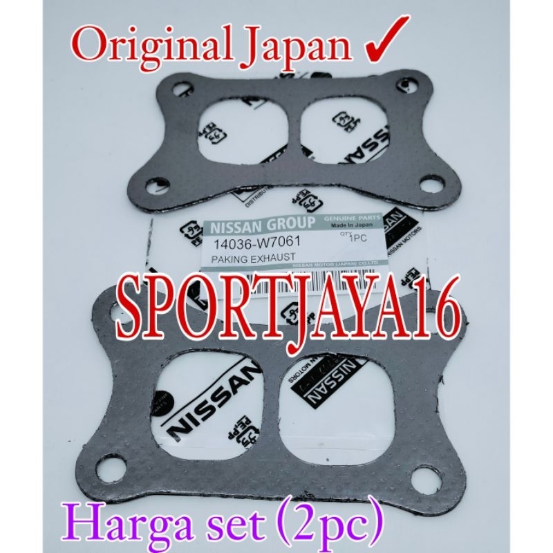 Jual PAKING MANIPOL PACKING MANIFOLD API EXHAUST NISSAN TERANO TERRANO ...