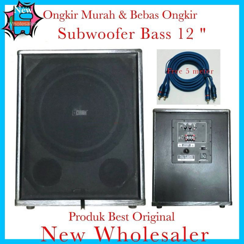 Jual subwoofer Bass BMB Sw112MkIII original Resmi Garansi karaoke ...