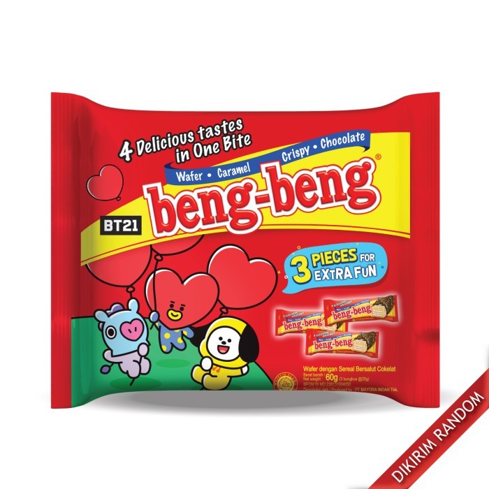 Jual Beng Beng Reguler Isi 3 BT21 | Shopee Indonesia