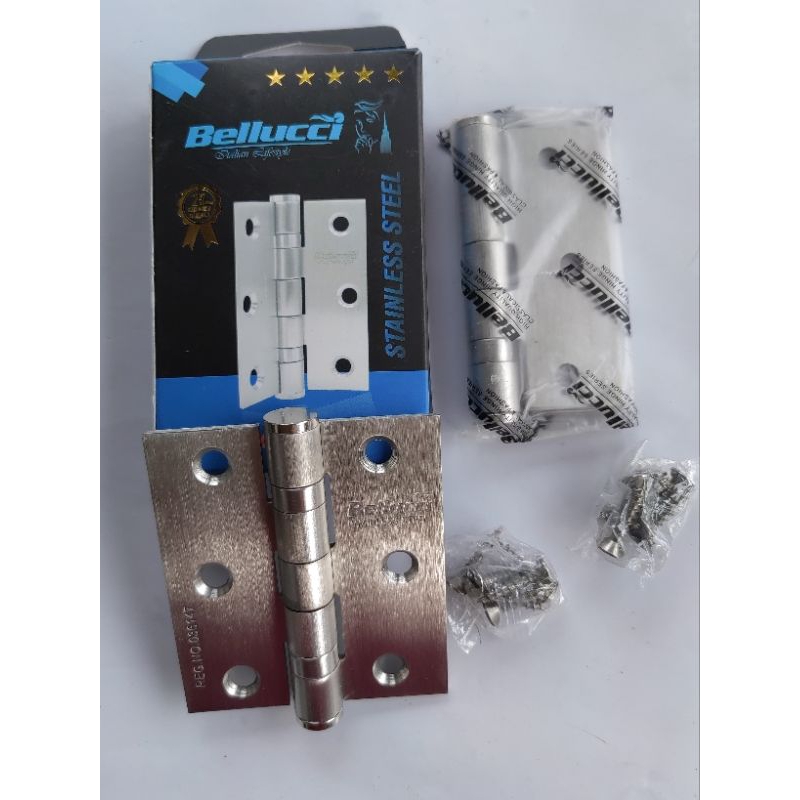 Jual Engsel Bellucci 3" Stainless / Engsel Jendela Bellucci 3 Inch ...