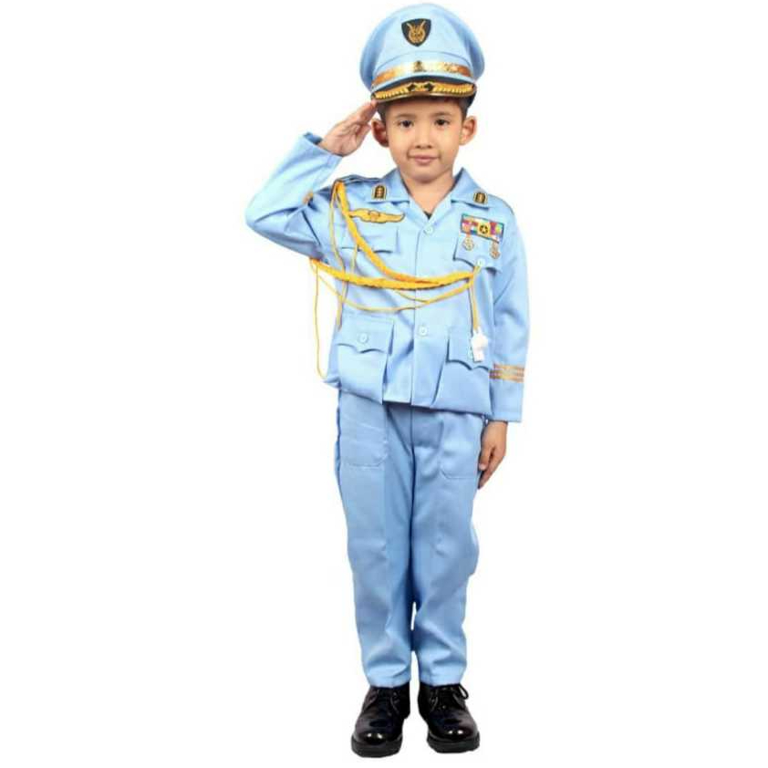 Jual PAKAIAN PROFESI TNI / TENTARA / ANGKATAN UDARA / AU ANAK 3-12 ...