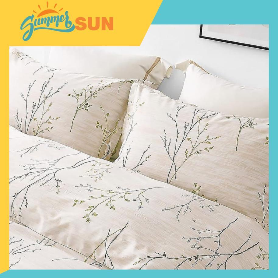 Jual Bedcover Full Set Sprei - Halia Cream - 90x200 - 200x200 ...