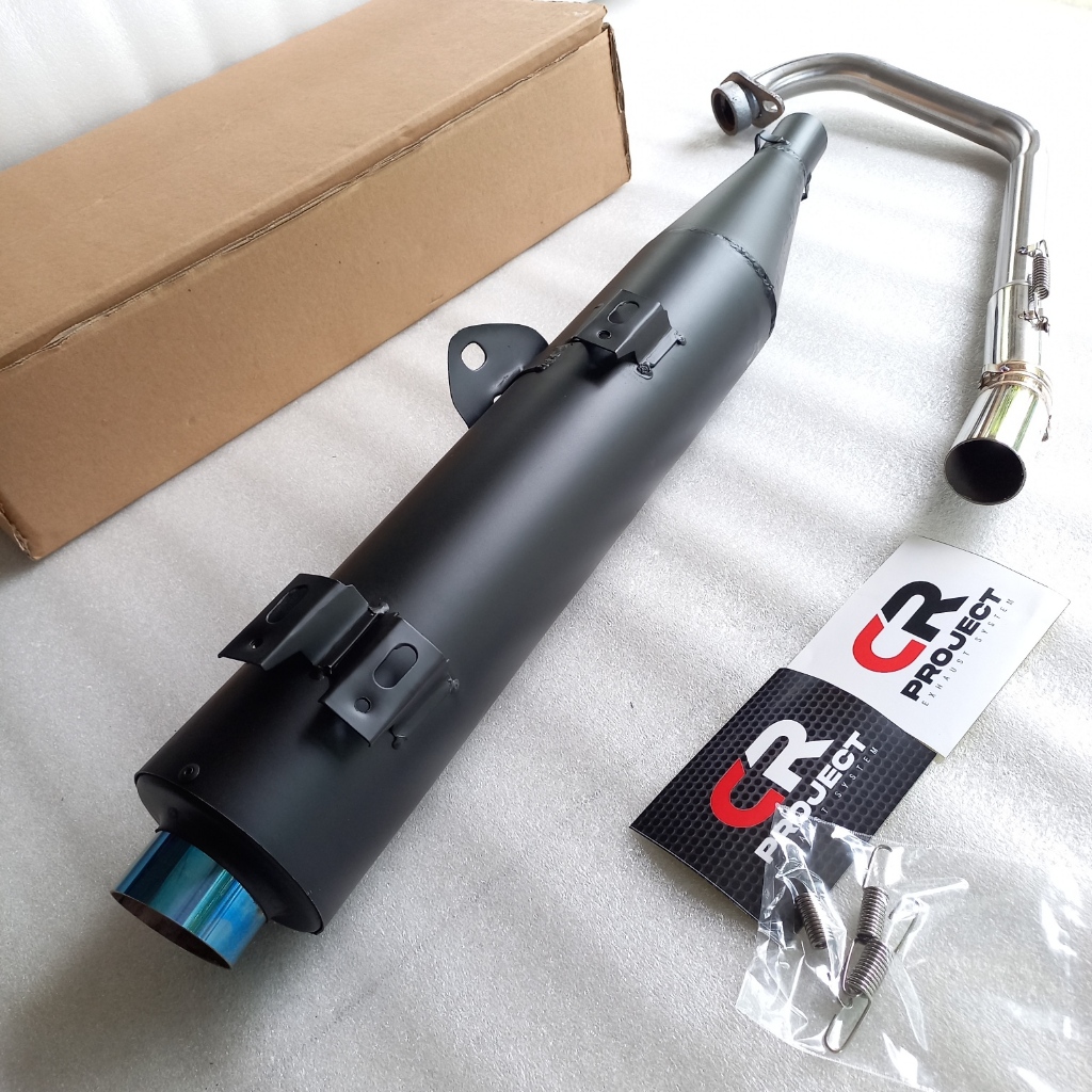 Jual CR PROJECT || Knalpot jupiter Mx king Mx135 vixion standar racing ...