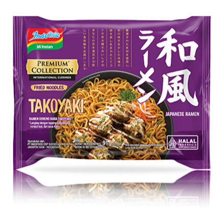 Jual Mahbubah - Indomie Mi Instan Ramen Goreng Rasa Takoyaki 91 g ...