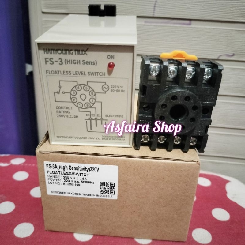 Jual Floatless Hanyoung nux FS 3A + Soket - Water level control (WLC ...