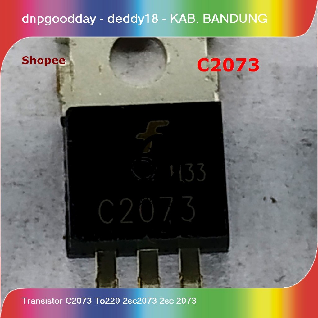 Jual transistor c2073 to220 2sc2073 2sc 2073 | Shopee Indonesia